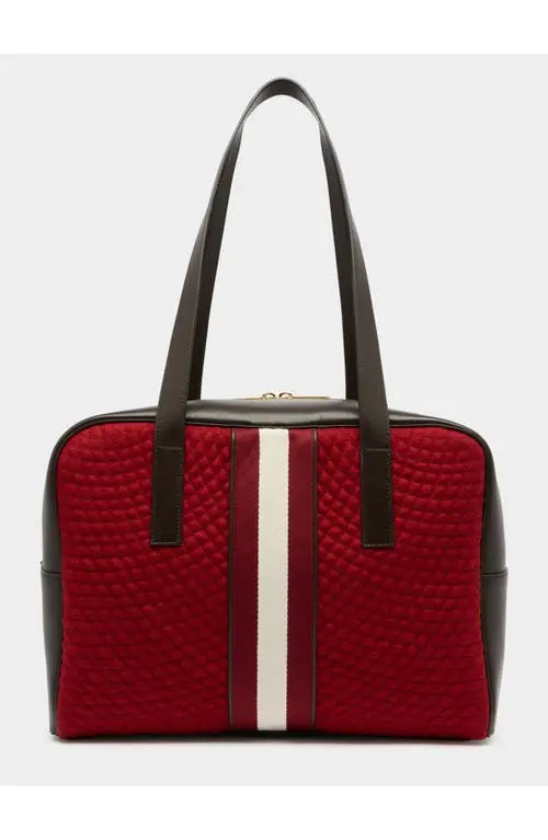 Bally Tote Bag With Diamond Quilting
