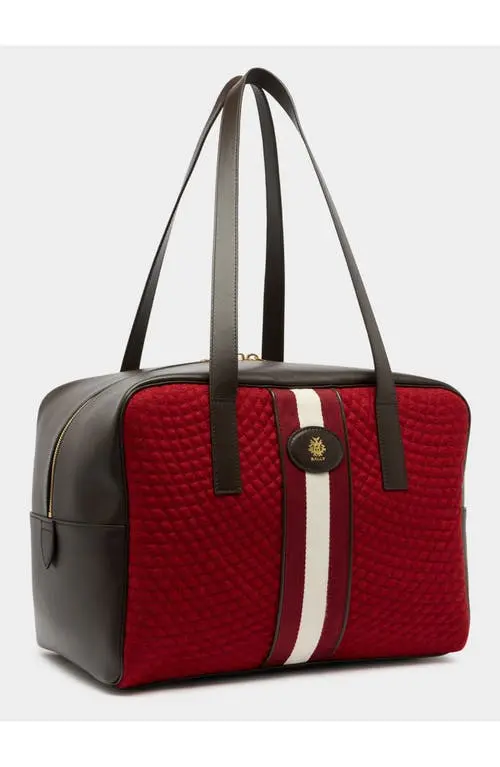 Bally Tote Bag With Diamond Quilting