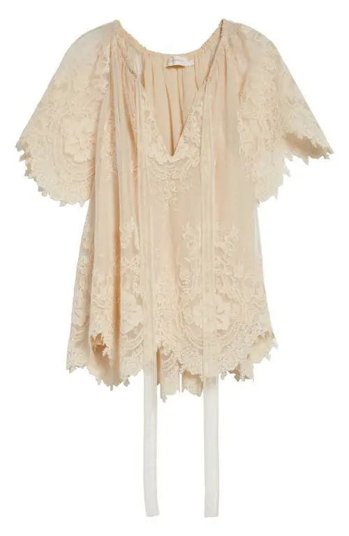 Zimmermann Luna Lace Flutter Top