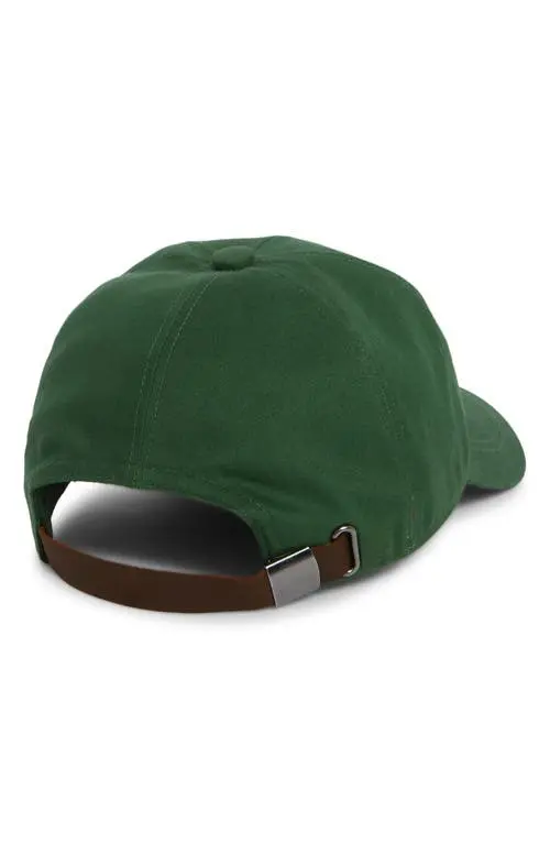 Nordstrom Brushed Cotton Baseball Cap - Green