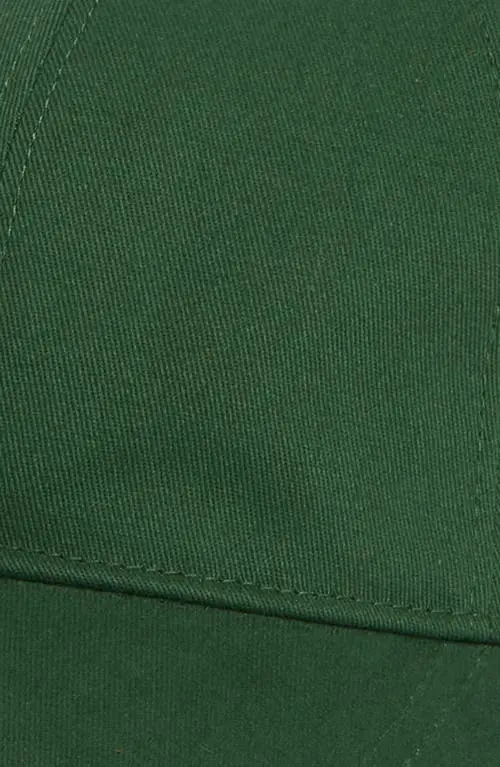 Nordstrom Brushed Cotton Baseball Cap - Green