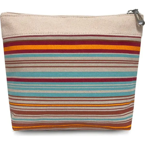 YOUZEY Soleil Striped Cosmetic Bag - Multi-color