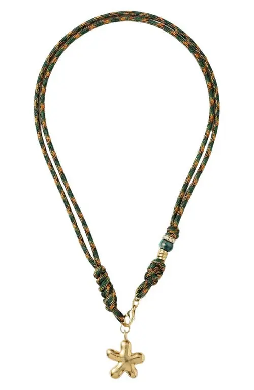 MACRAE & CO. Lulu Rope Pendant Necklace - Gold