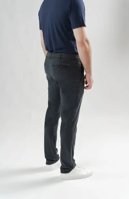 BRISK Ultraflex Slim Fit Chino - Dark Grey