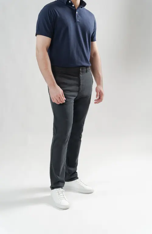 BRISK Ultraflex Slim Fit Chino - Dark Grey