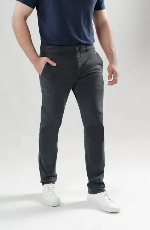 BRISK Ultraflex Slim Fit Chino - Dark Grey