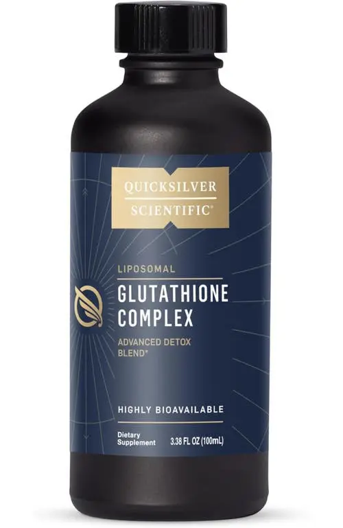 QUICKSILVER SCIENTIFIC Glutathione Complex Milk Thistle And Vitamin B Complex Liquid Supplement - None