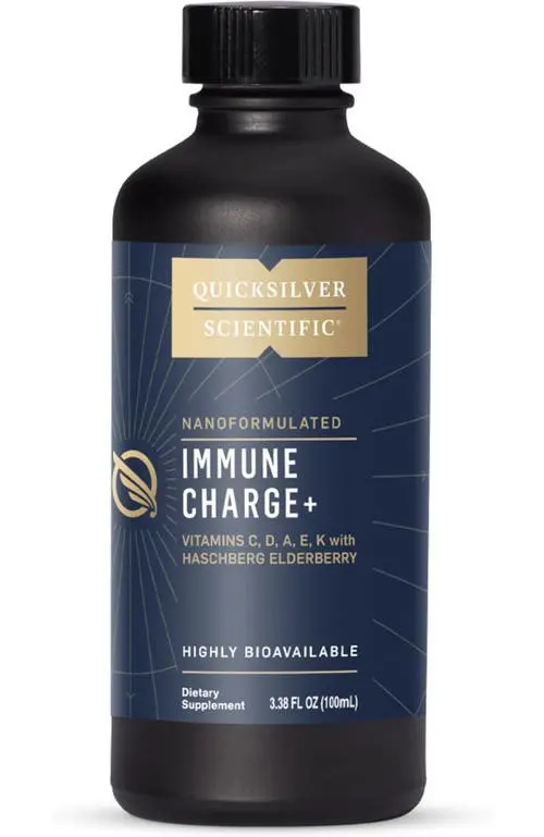 QUICKSILVER SCIENTIFIC Immune Charge Supplement With Elderberry And Vitamins A C D3 - None
