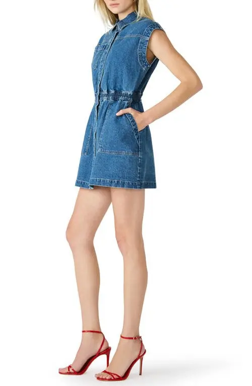 Steve Madden Robbie Denim Mini Dress