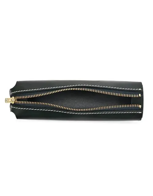 OLD TREND Portable Leather Utility Box - Kale