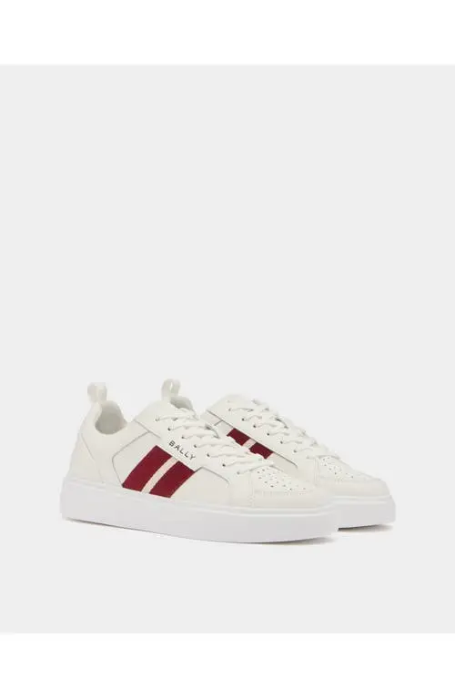 Bally Blayze Calf Leather Sneaker - White