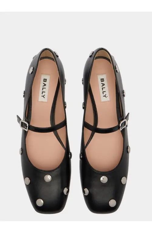 Bally Rina Flat In Leather