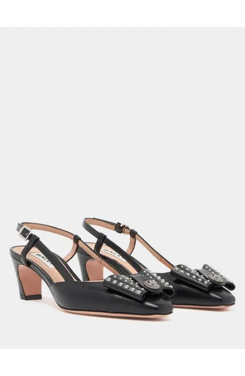 Bally B-bow Slingback Pumps
