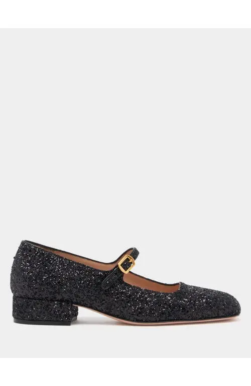 Bally Rina Pump In Glitter - Black