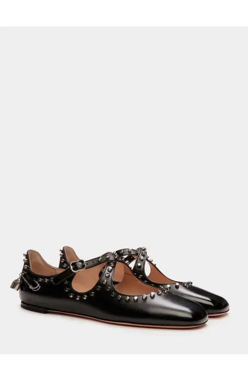 Bally Rina Flat In Calf Leather