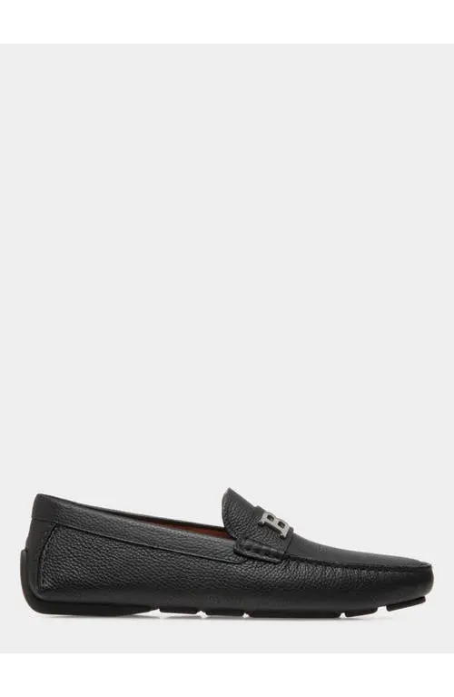 Bally Calf Leather Driver - Black