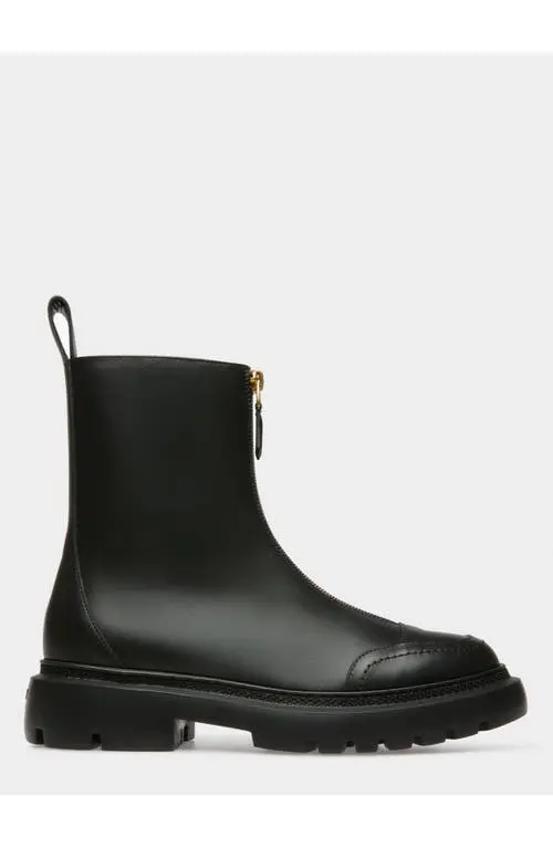 Bally Giuli Leather Booties - Black