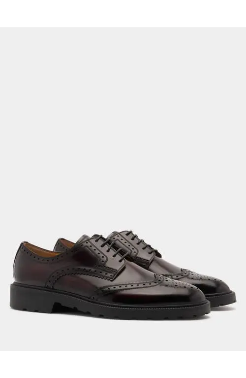 Bally Eduard Derby In Andorra Leather
