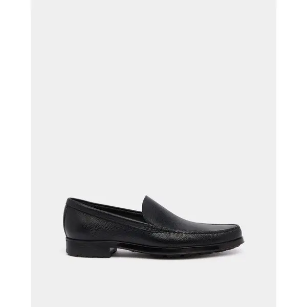 Bally Grained Leather Loafer