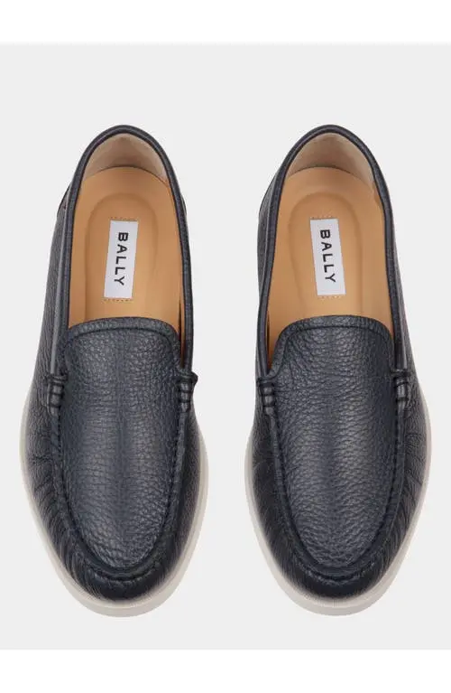 Bally Nelson Loafer In Deer Leather