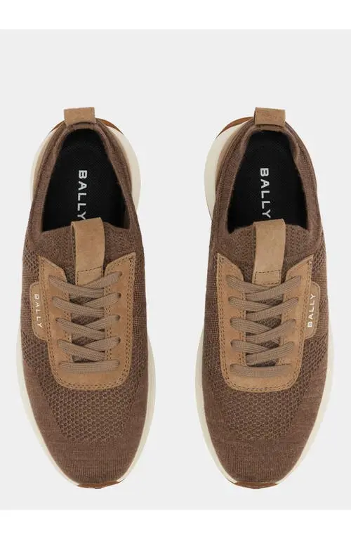 Bally Outline Knit Sneakers