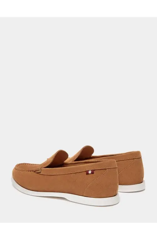 Bally Nelson Loafer In Suede - Deserto 22