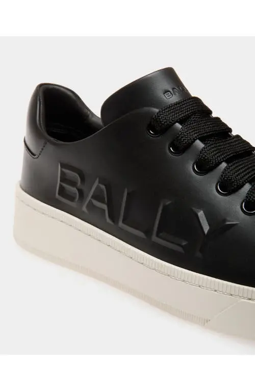Bally Plain Leather Raise Sneaker