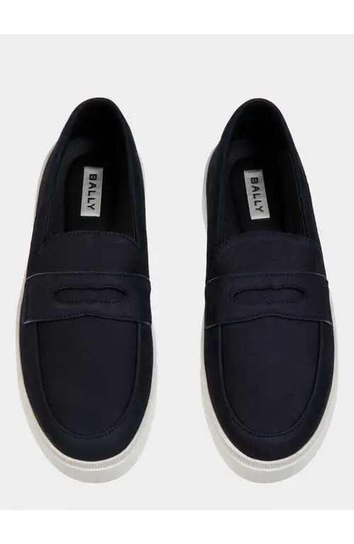 Bally Raise Nubuck Leather Sneakers