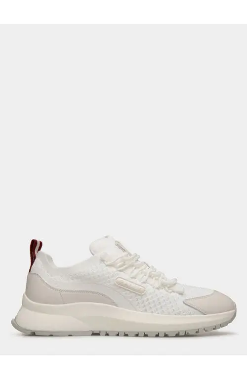 Bally Outline Sneaker In Nylon - White