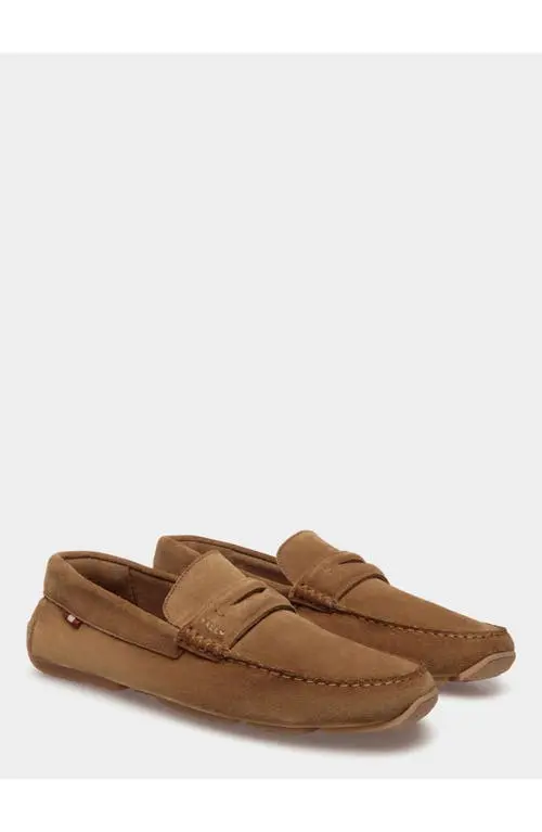 Bally Pilot Driver In Suede