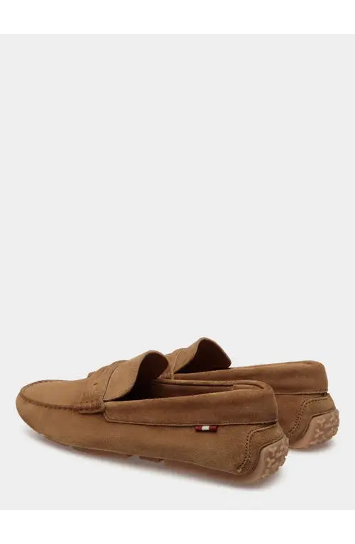 Bally Pilot Driver In Suede