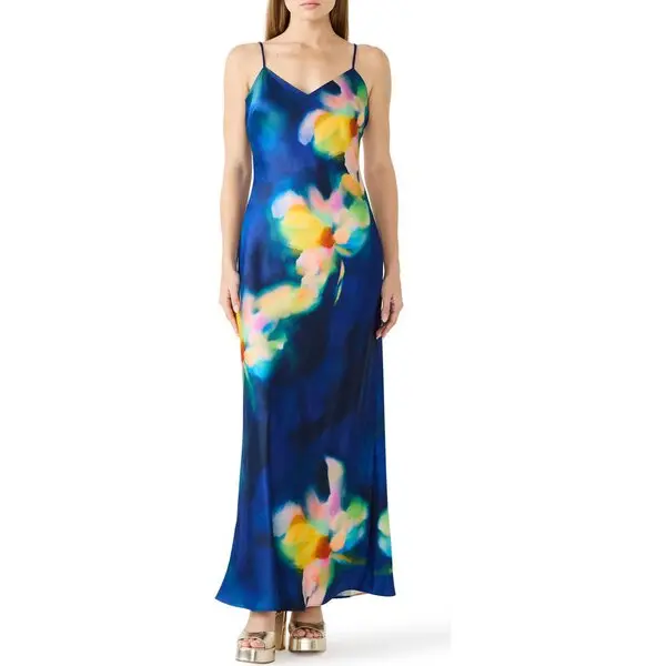 Steve Madden Atara Print Maxi Dress - Rosewater