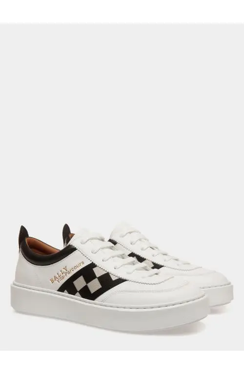 Bally Plain Claf Leather Sneaker