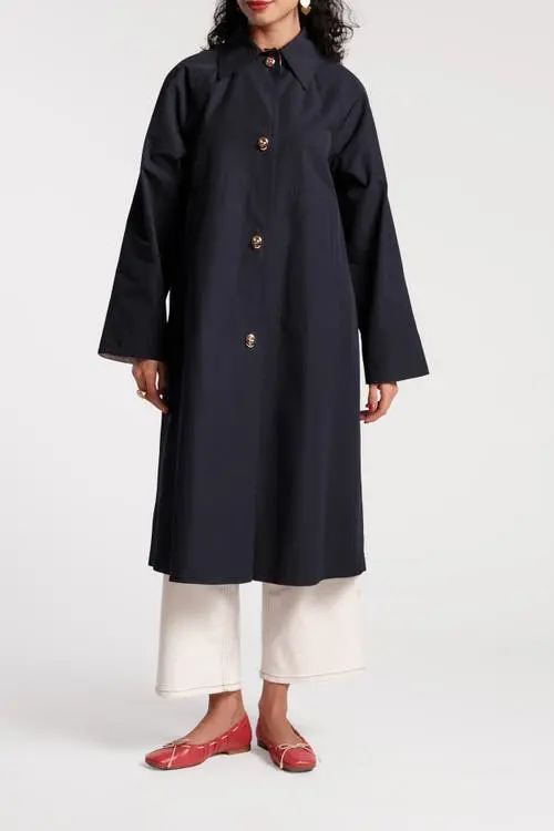 FRANCES VALENTINE Spiffy Trench - Navy