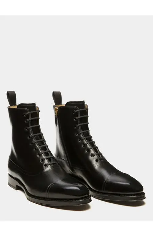 Bally Scribe Booties In Calf Leather