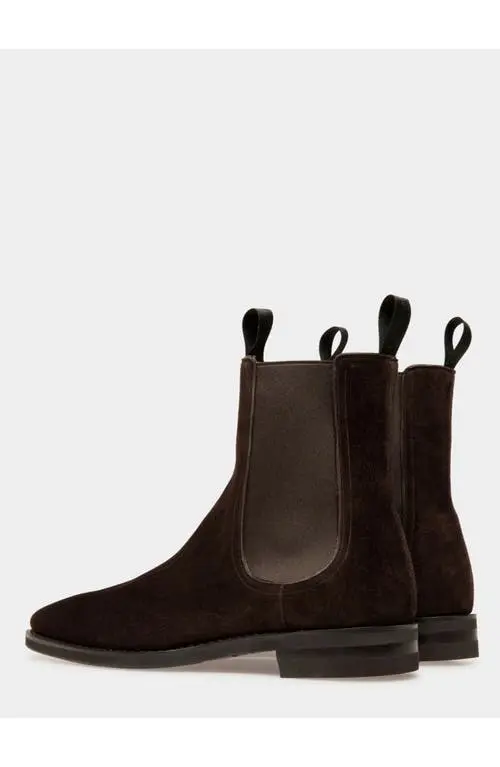 Bally Scribe Booties In Suede