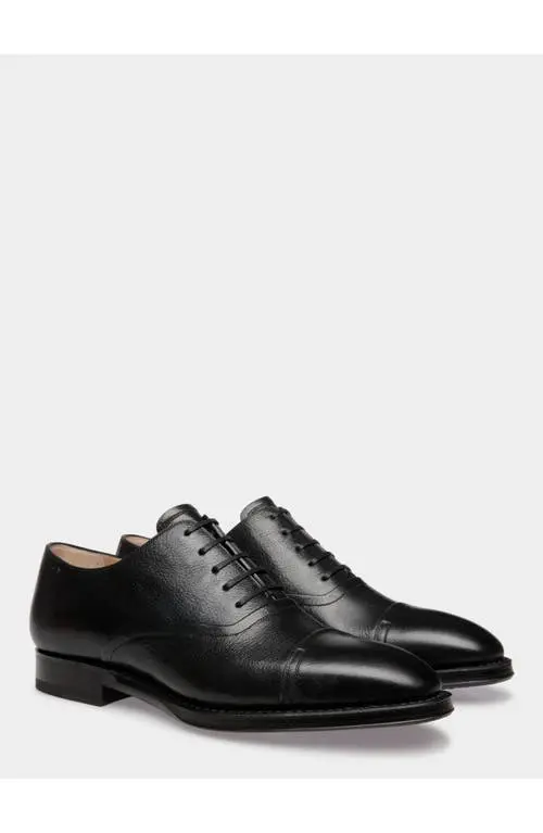 Bally Scribe Oxford In Grained Leather