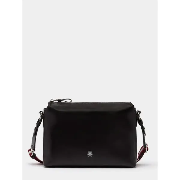 Bally Ray Messenger Bag In Leather - Brown