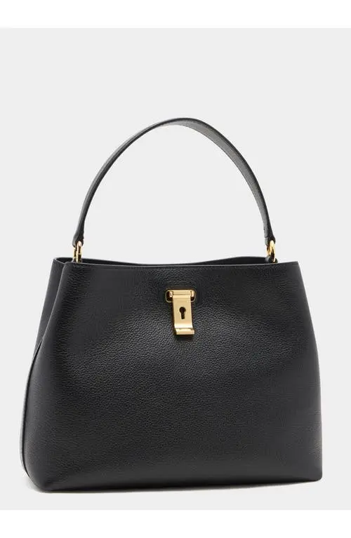 Bally Lock Me Top Handle Bag