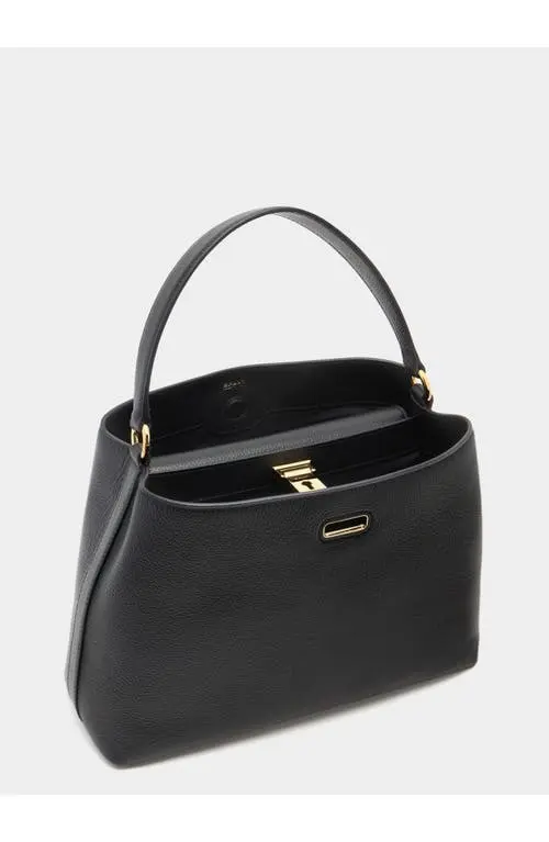 Bally Lock Me Top Handle Bag
