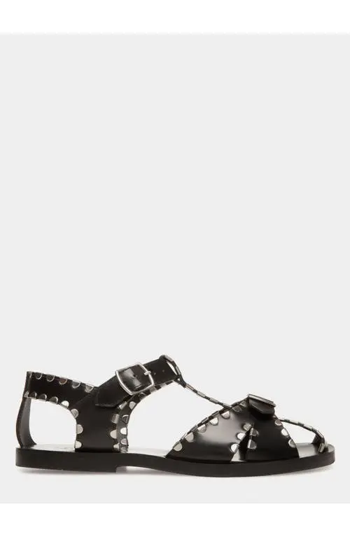 Bally Salis Flat Sandal - Black