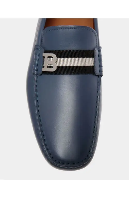 Bally Sheep Leather Driver - Blue
