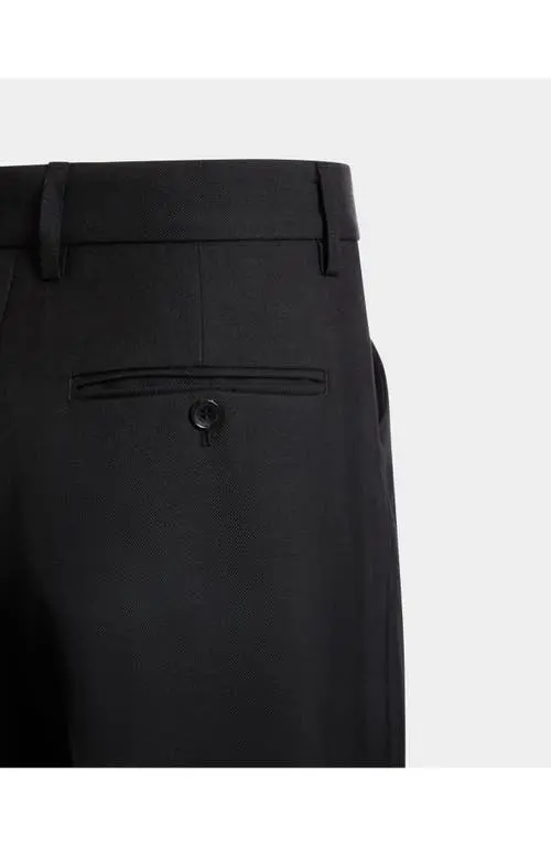 Bally Tailored Wool Blend Pants - Black