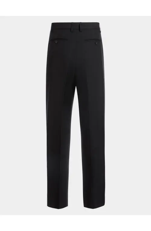Bally Tailored Wool Blend Pants - Black