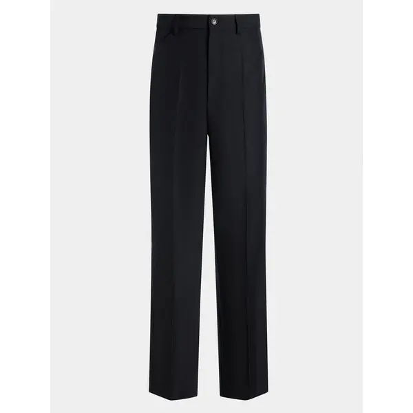 Bally Tailored Wool Blend Pants - Blue