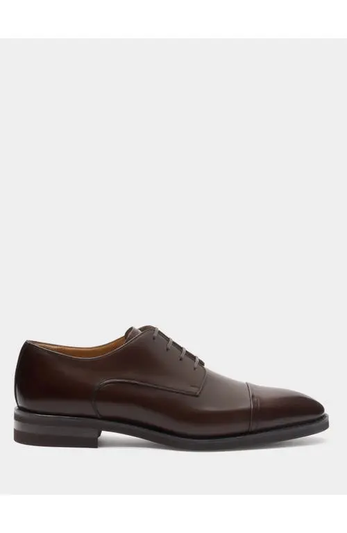 Bally Scribe Un Derby In Leather - Brown