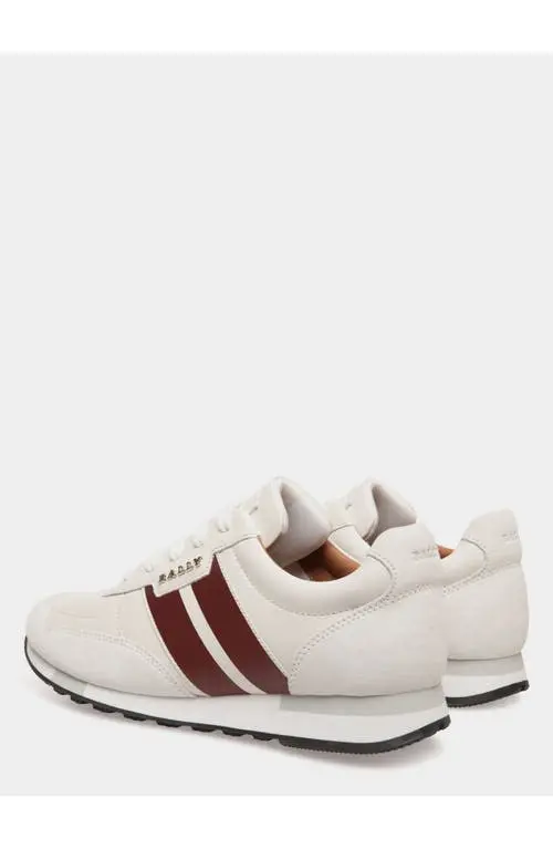 Bally Sneaker In Plain Calf Leather