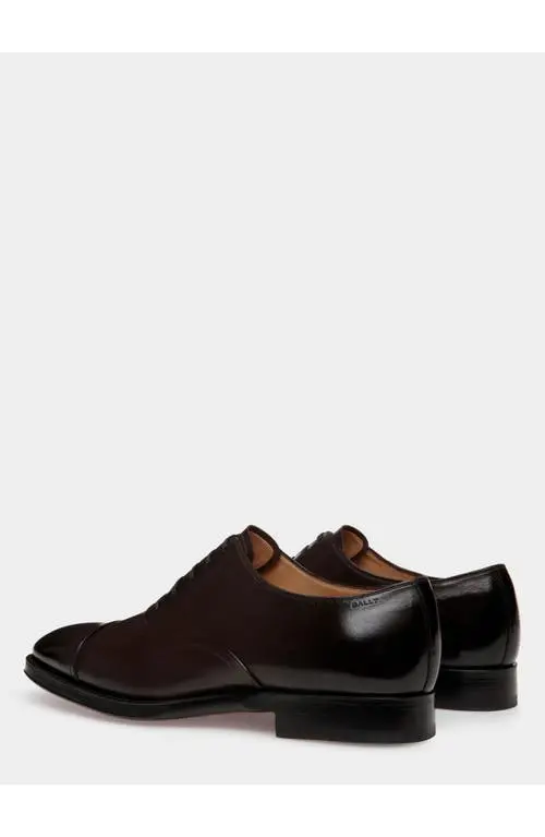 Bally Scribe Leather Oxfords - Ebano 21