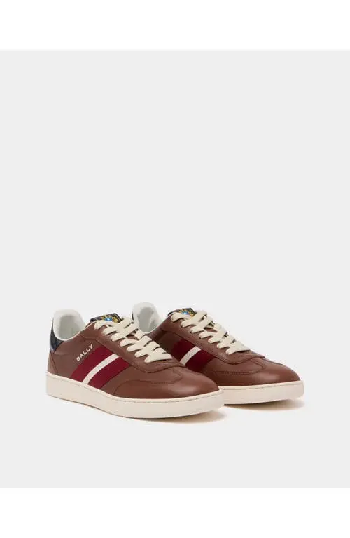 Bally Retro Crest Leather Sneaker