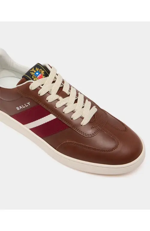 Bally Retro Crest Leather Sneaker